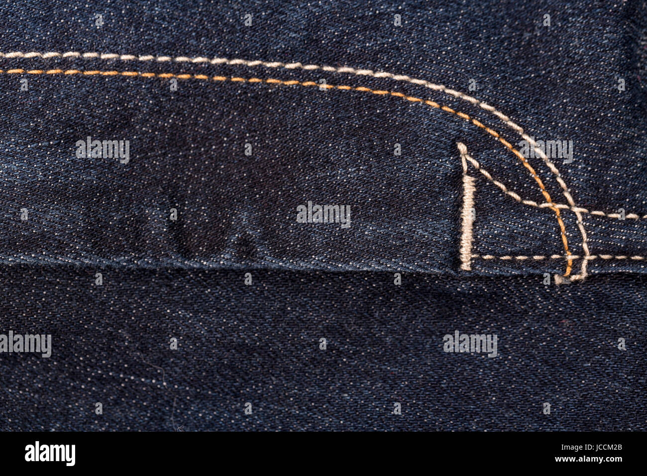 Blue Jeans texture background with seam sewing Stock Photo - Alamy
