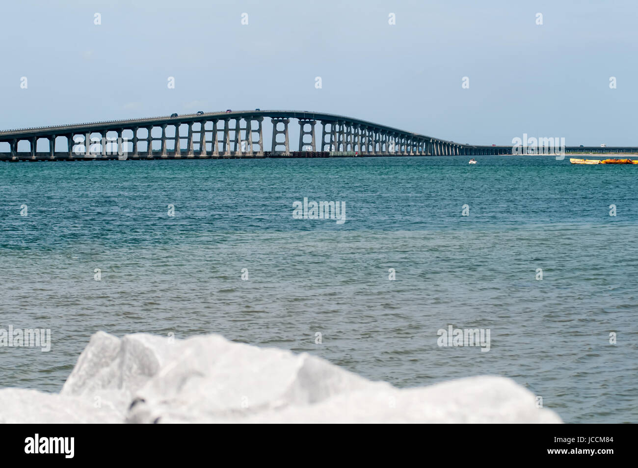 Bonner Bridge Oregon Inlet outer banks north carolina Stock Photo - Alamy