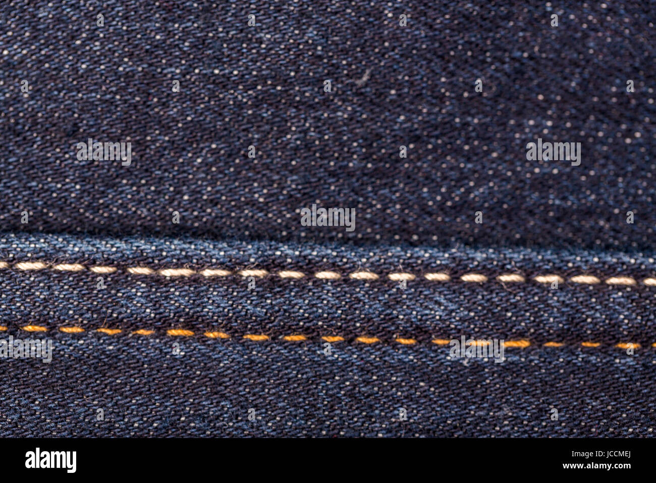 Blue Jeans texture background with seam sewing Stock Photo - Alamy