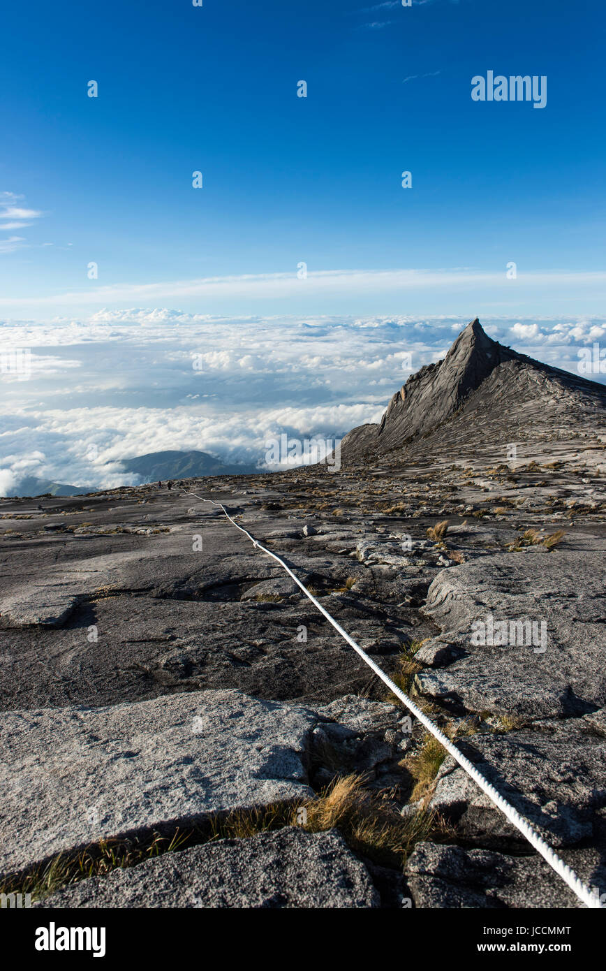 mountain top of Mt. Kinabalu, Malaysia Stock Photo - Alamy
