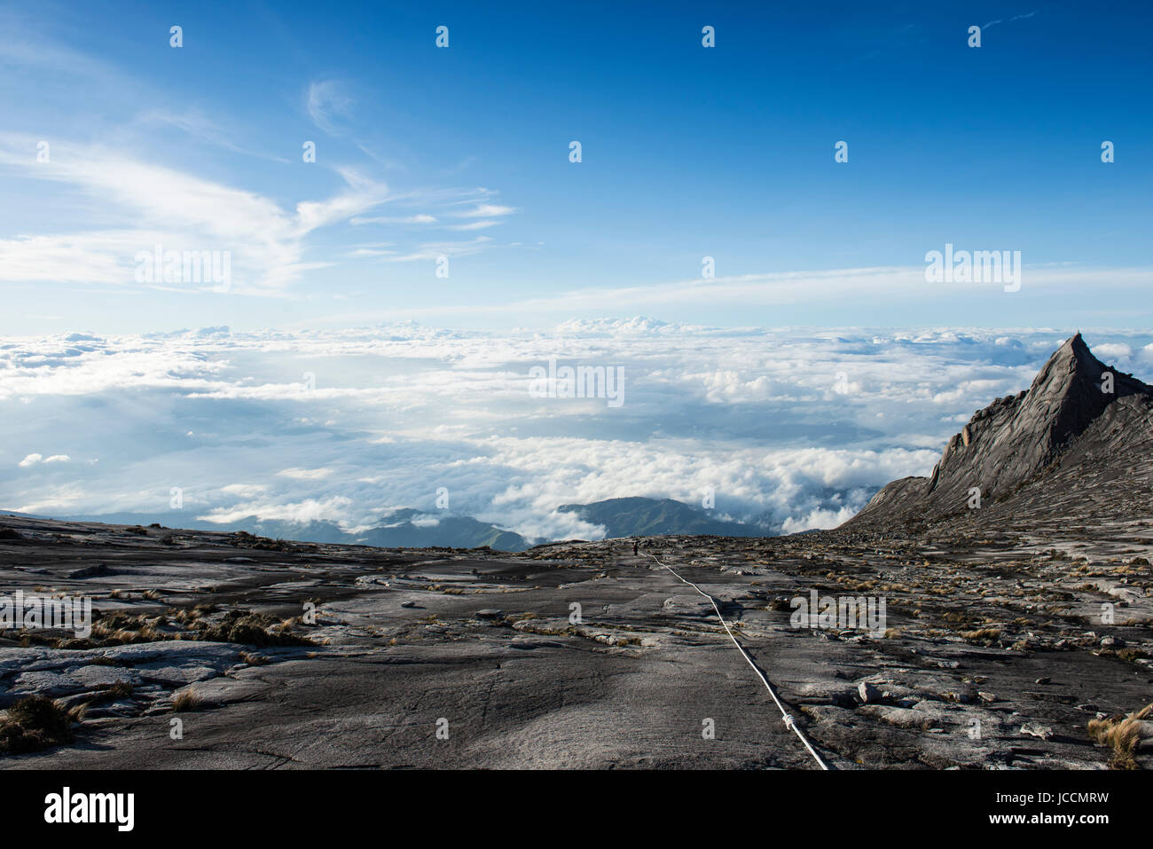 mountain top of Mt. Kinabalu, Malaysia Stock Photo - Alamy