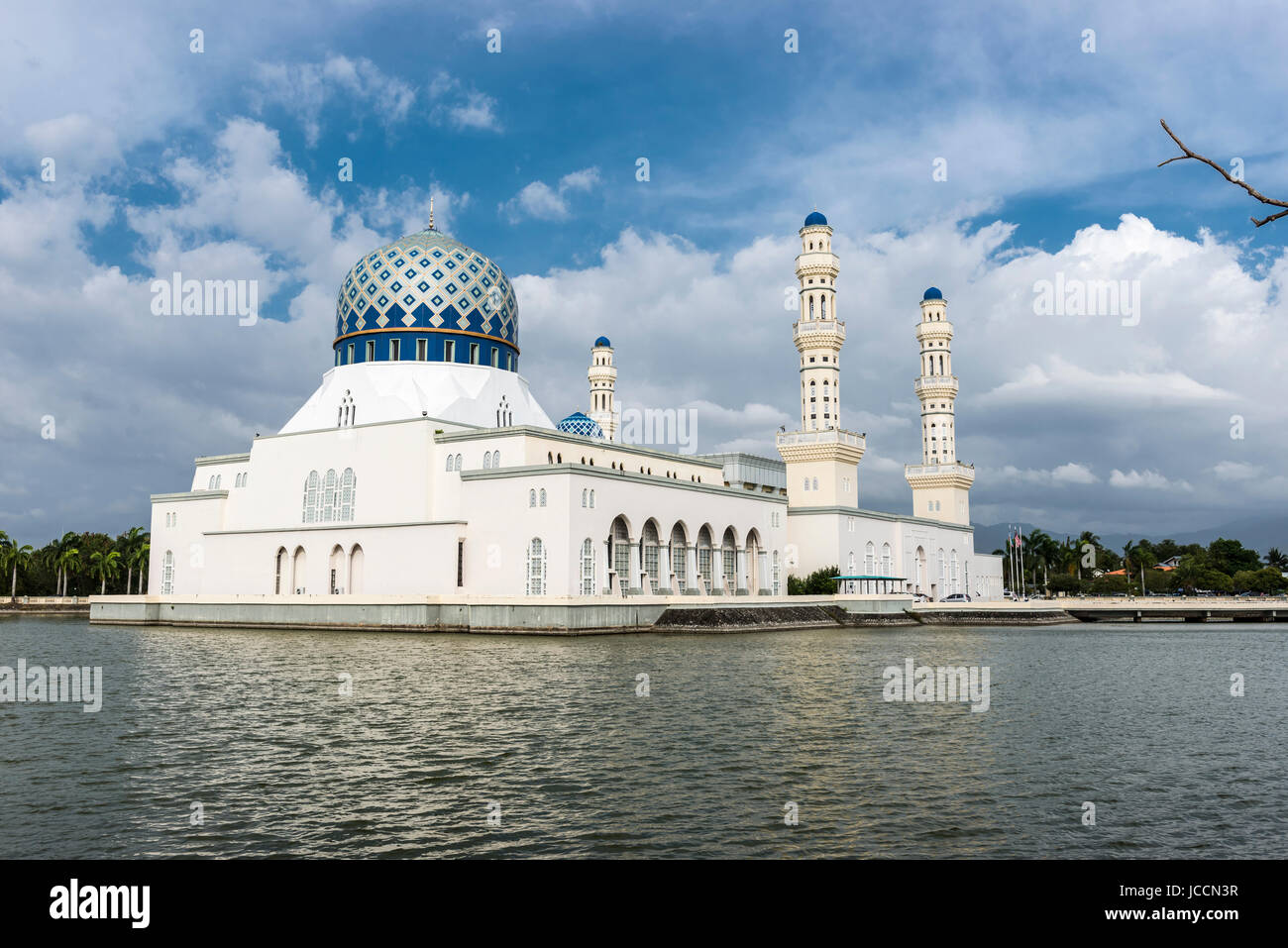 Sabah Mosque, taken in Malaysia Stock Photo - Alamy