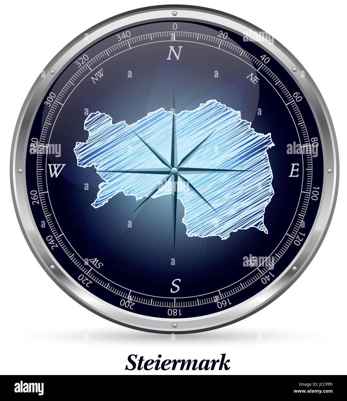 Steiermark karte hi-res stock photography and images - Alamy