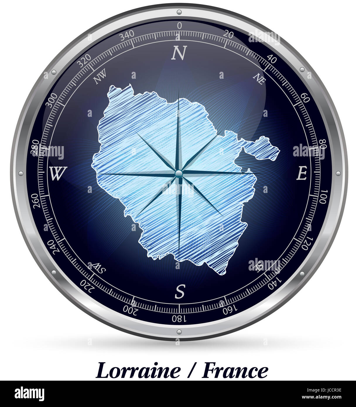 Karte von lorraine hi-res stock photography and images - Alamy