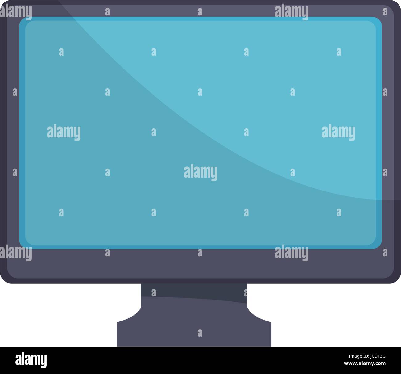 modern screen computer monitor device icon Stock Vector Image & Art - Alamy
