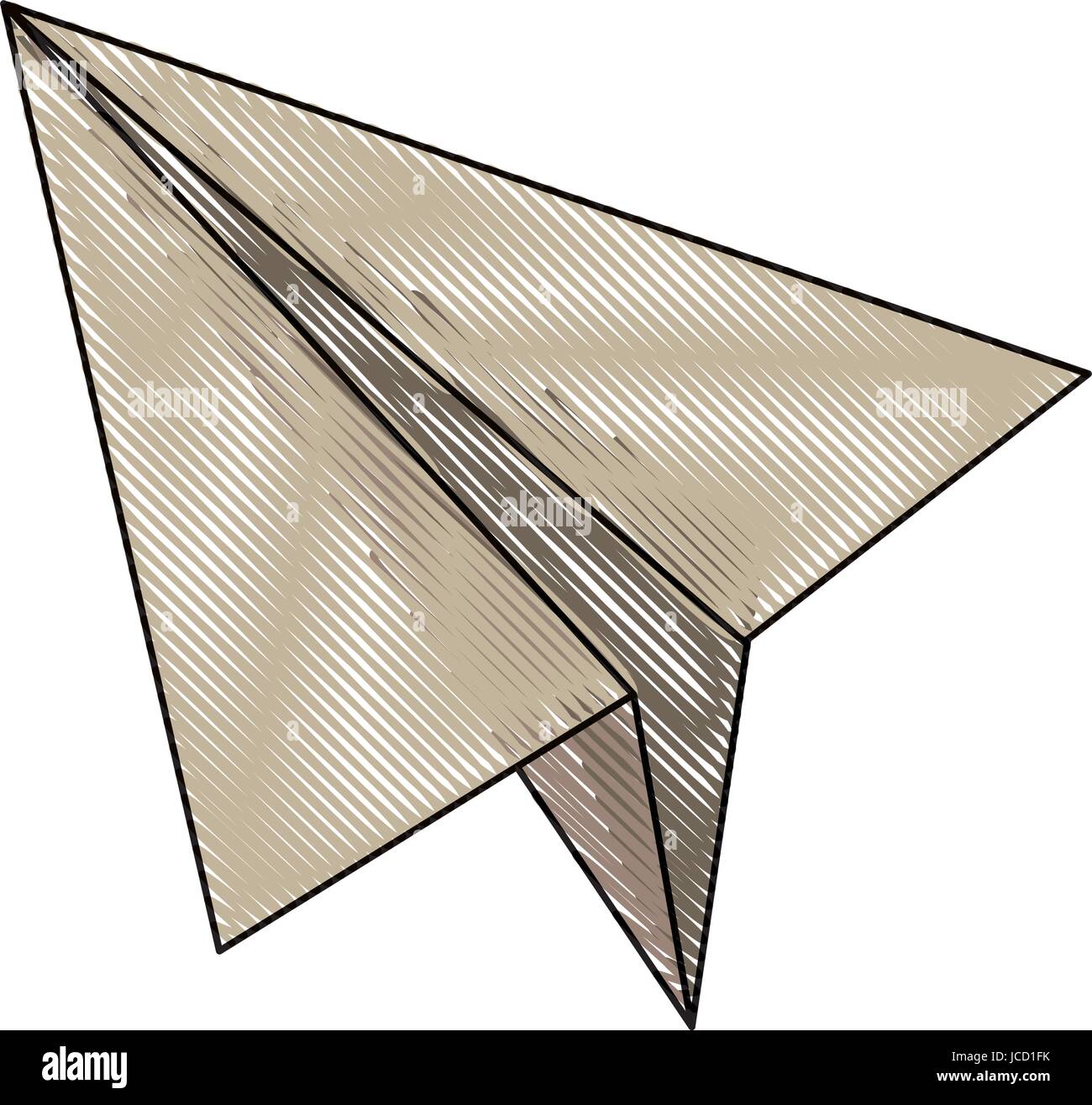 paper airplane business success motivation image Stock Vector Image ...