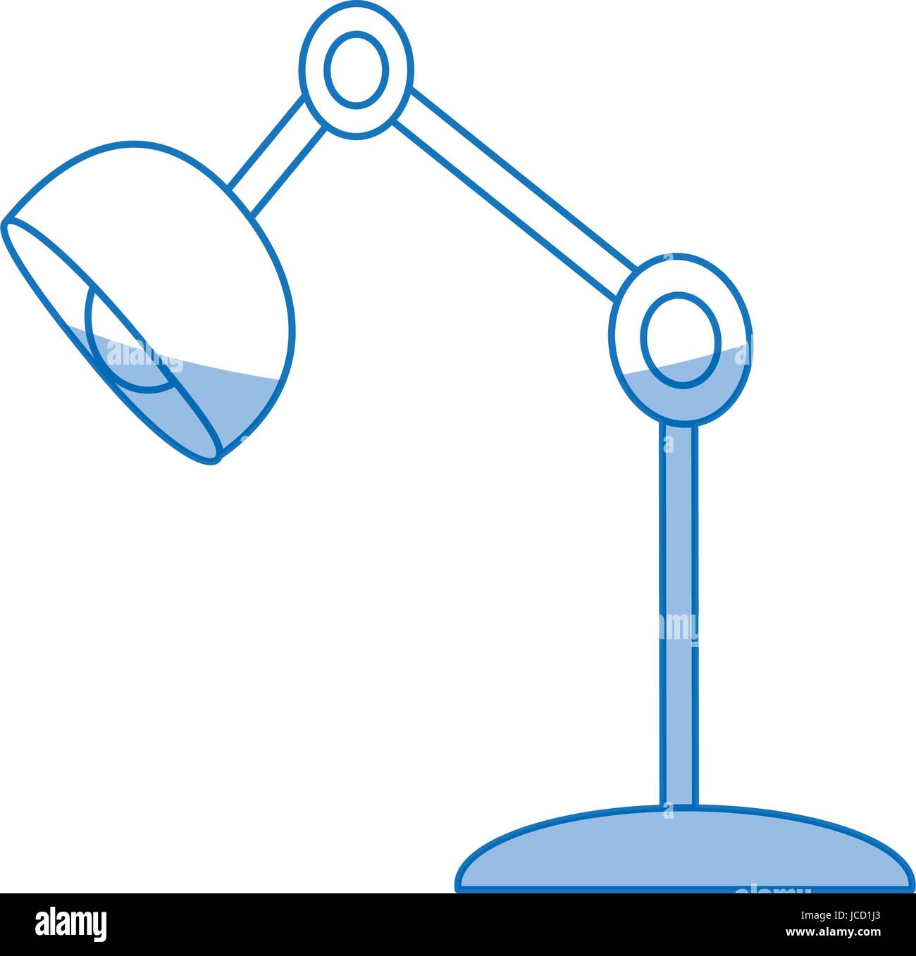 desk lamp bulb light office object Stock Vector Image & Art - Alamy