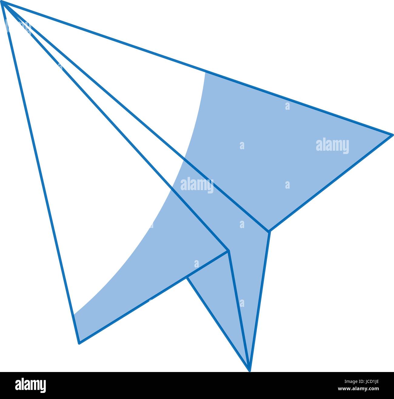 paper airplane business success motivation image Stock Vector Image ...