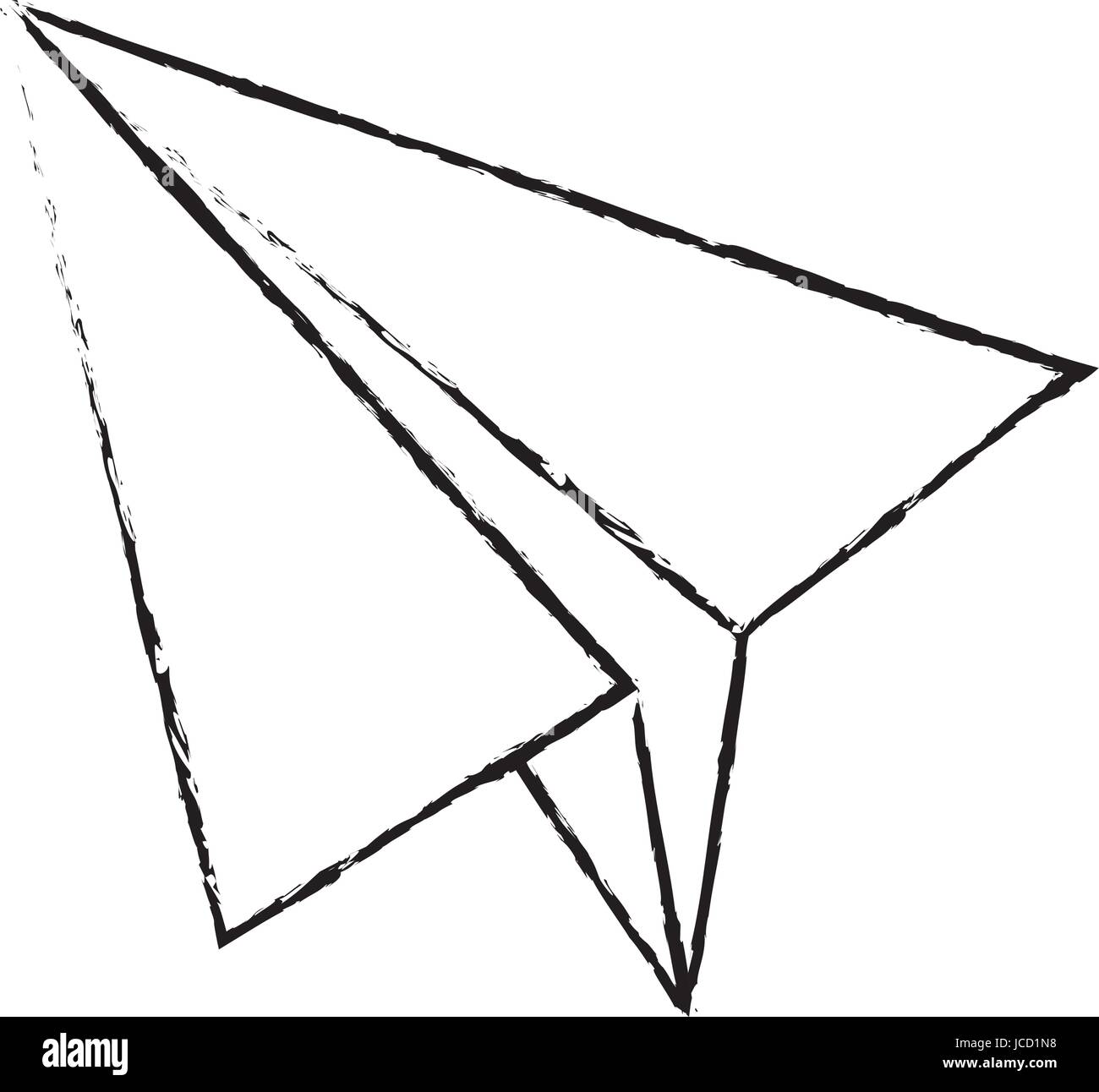 paper airplane business success motivation image Stock Vector Image ...