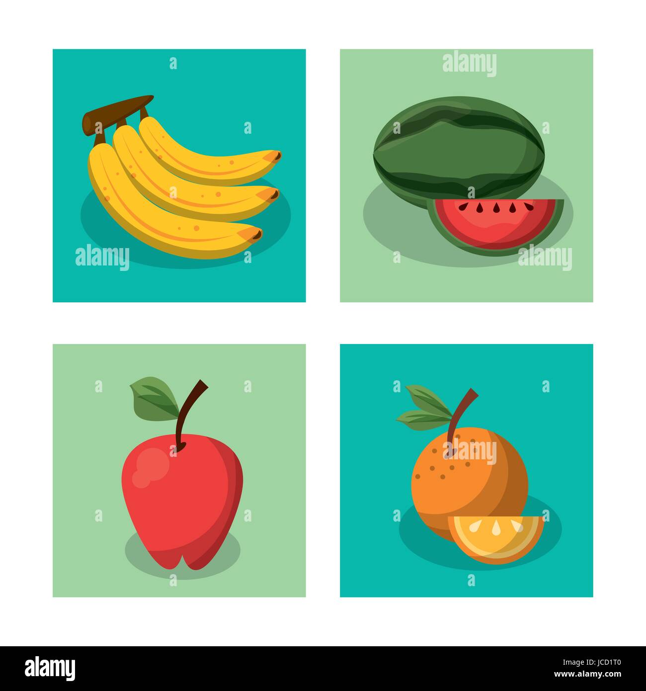 Barbecue banana Stock Vector Images - Alamy