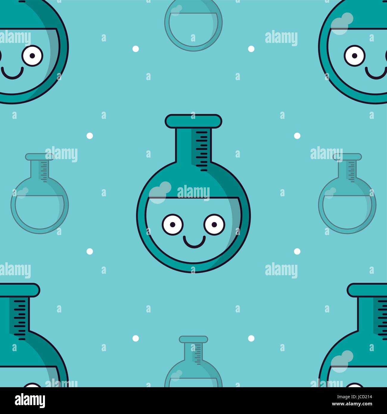 colorful background with pattern of test tube animated Stock Vector ...