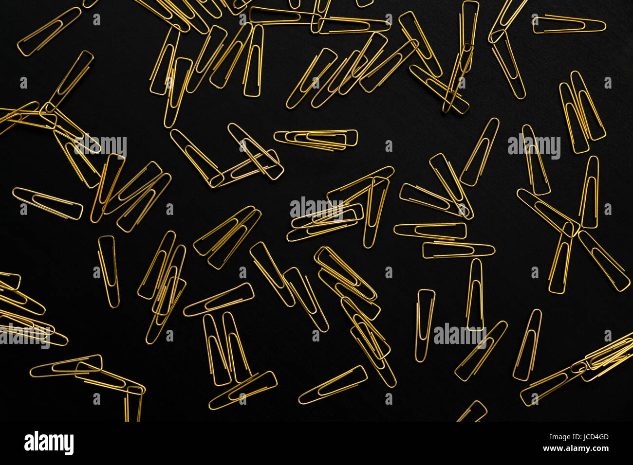 Paperclip on the office desk Stock Photo - Alamy