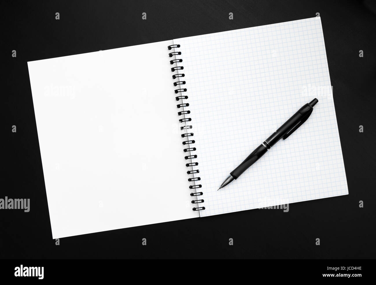 Open notebook cell clean hi-res stock photography and images - Alamy