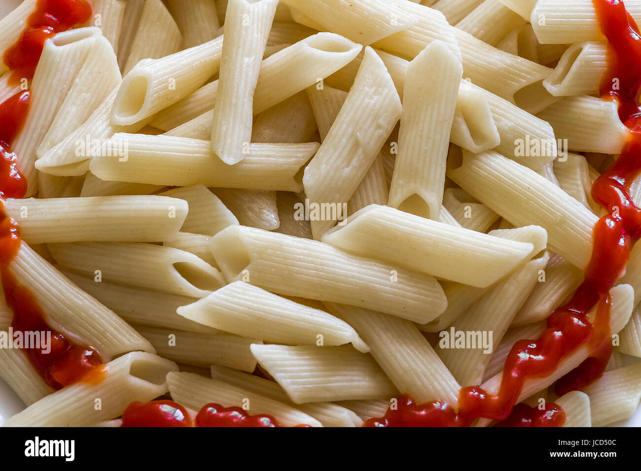 cooked pasta closeup Stock Photo - Alamy