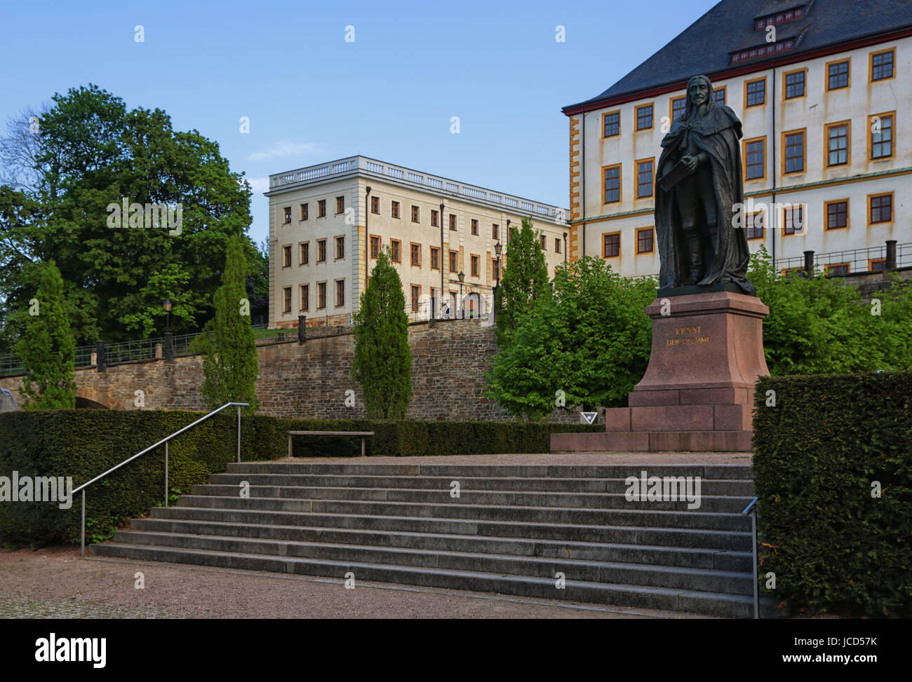 gotha - monument duke ernst the pious Stock Photo - Alamy