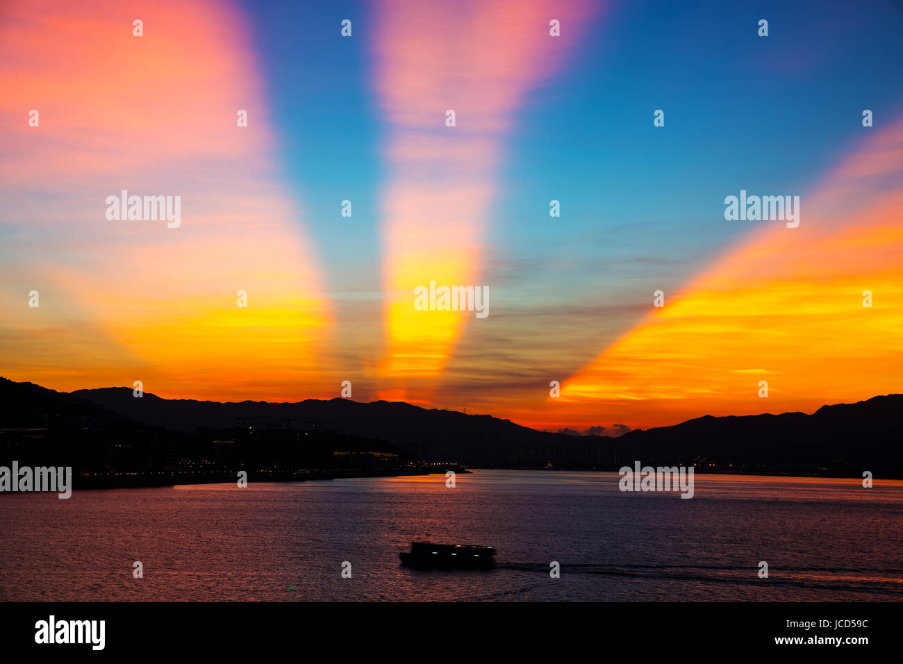 Hong kong storm sun hi-res stock photography and images - Alamy