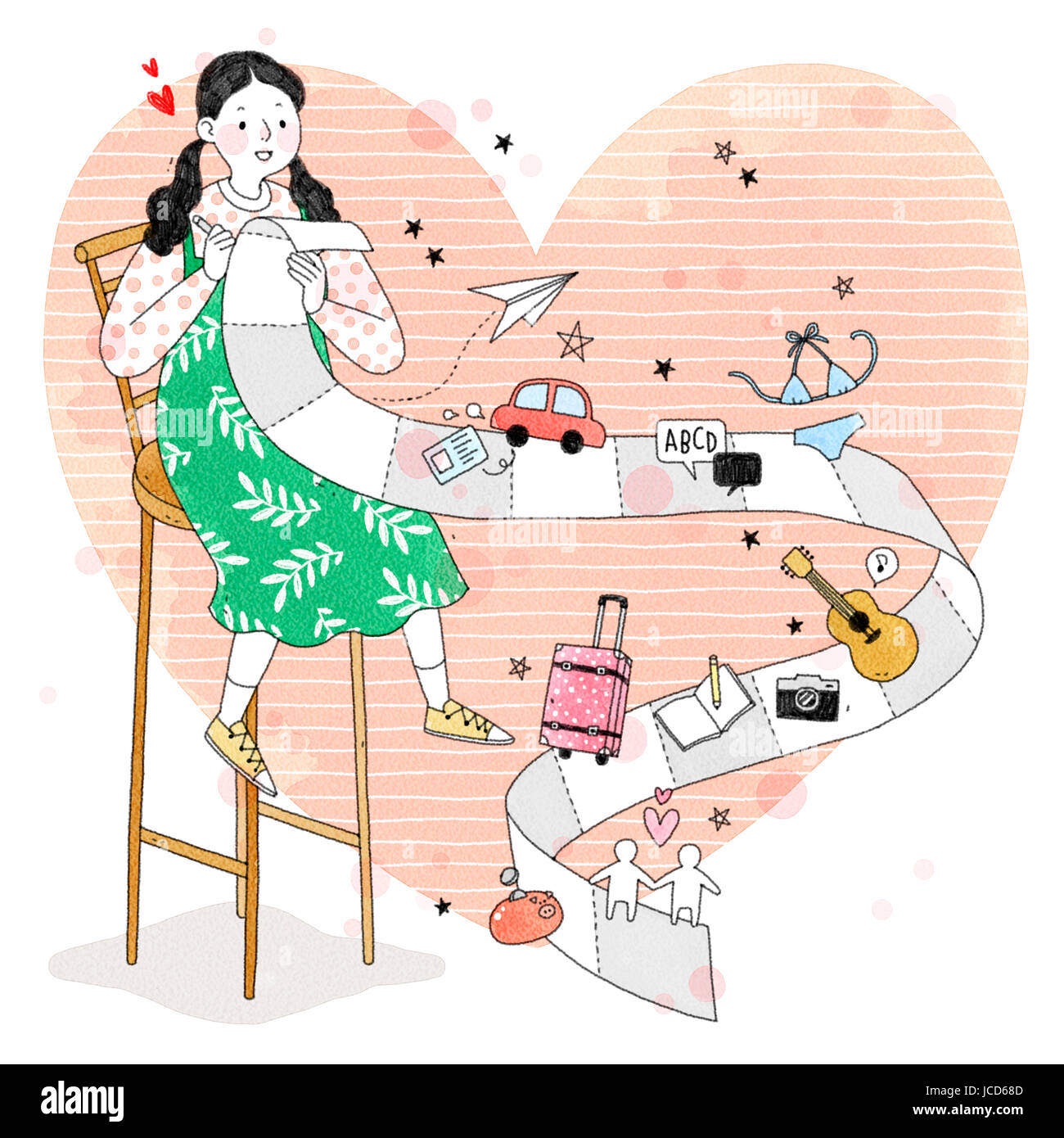 Seat airplane woman Cut Out Stock Images & Pictures - Alamy