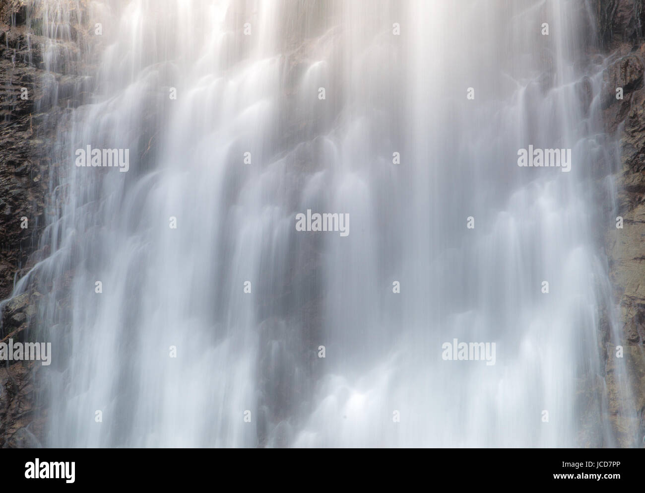 Close up water flowing of waterfall, Background/Texture Stock Photo - Alamy