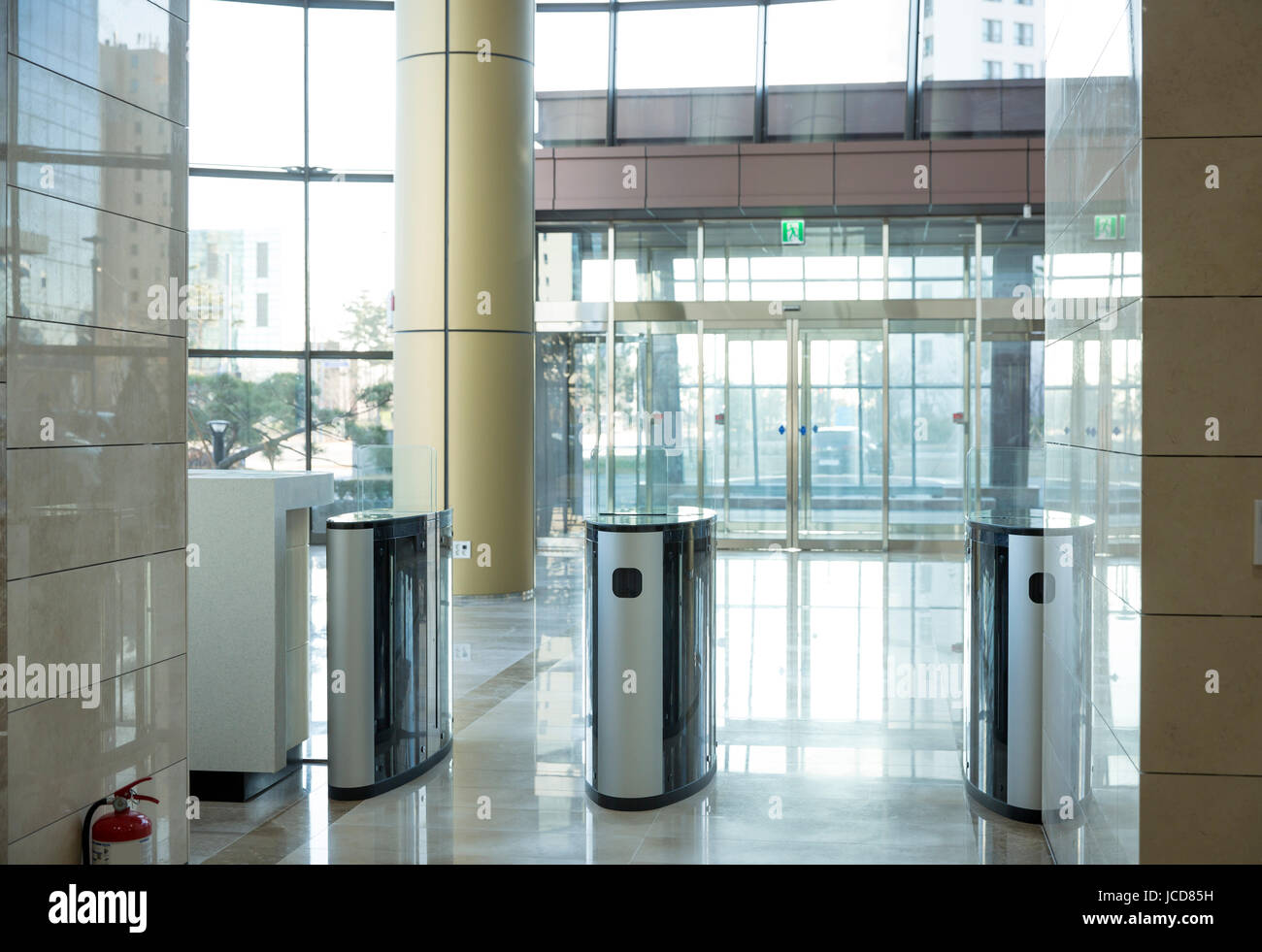 Inner view of company Stock Photo - Alamy