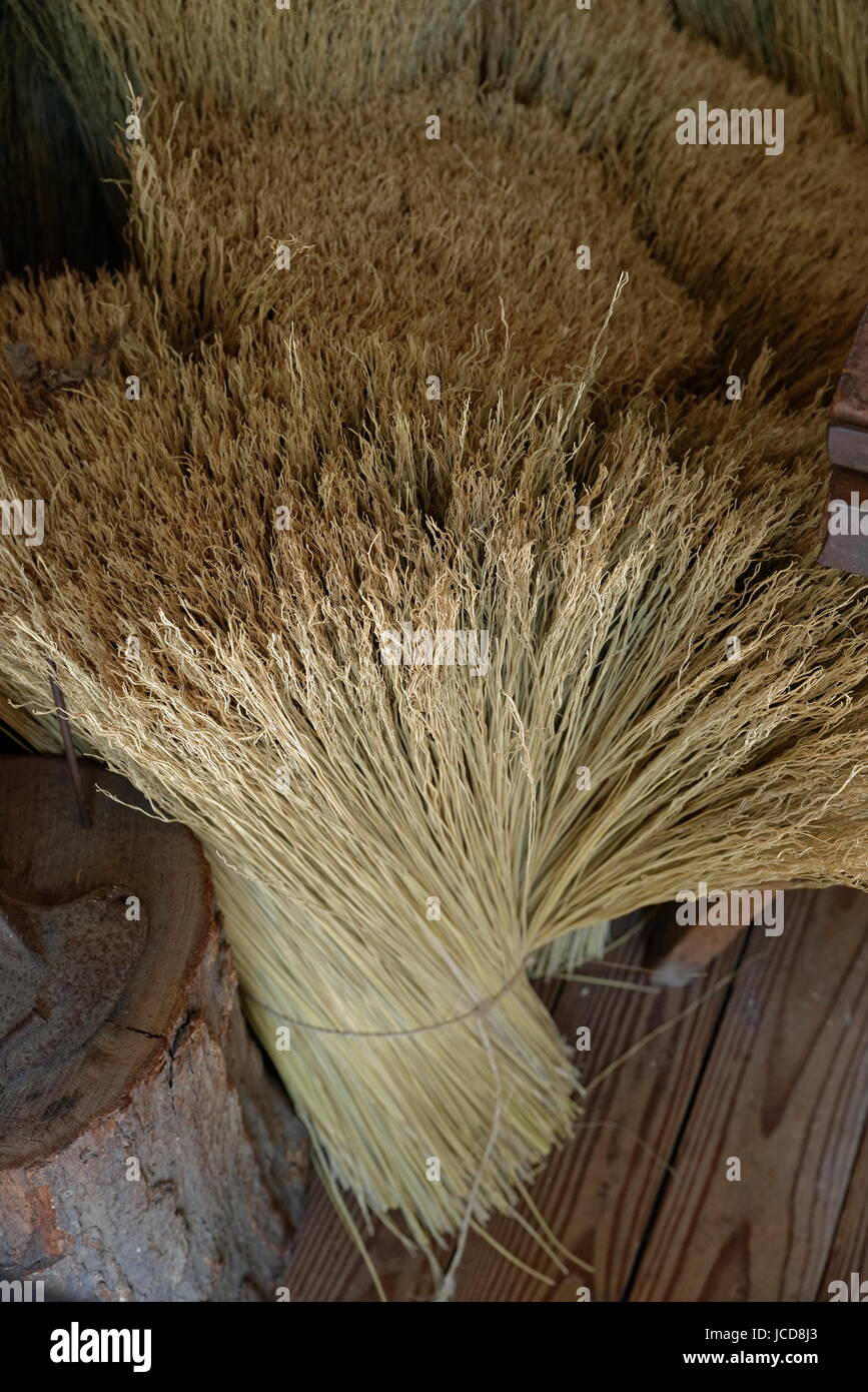 Corn broom hi-res stock photography and images - Alamy