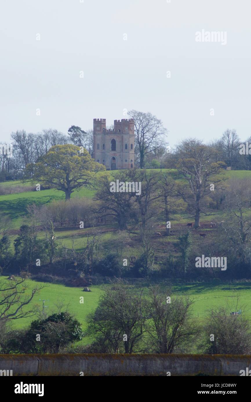 Powderham castle belvedere hi-res stock photography and images - Alamy