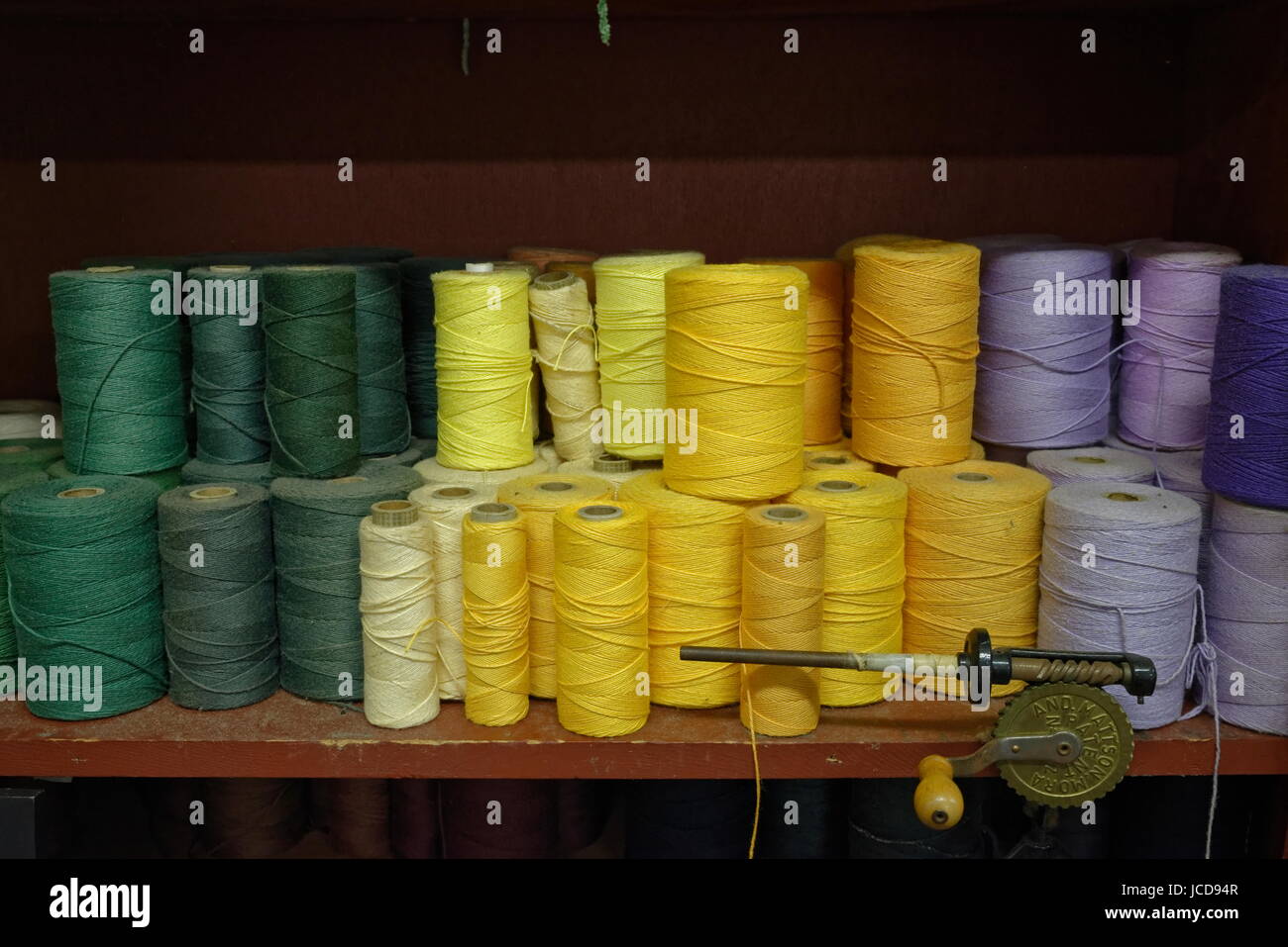 Wool winder hi-res stock photography and images - Alamy
