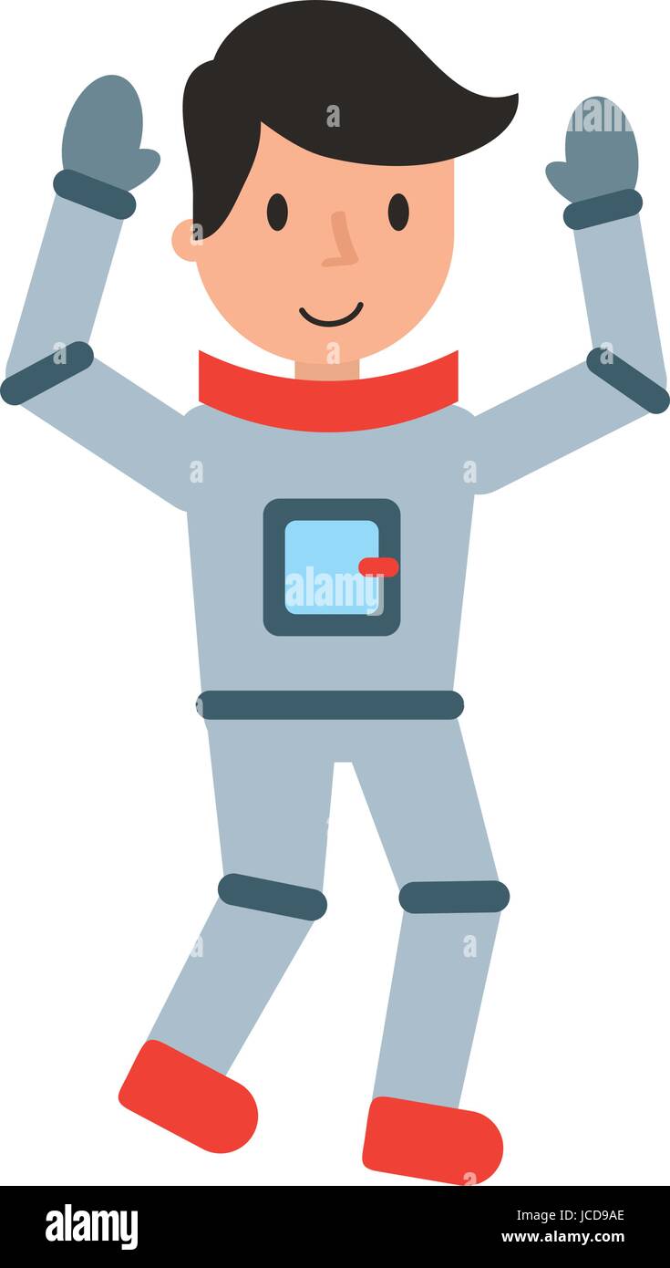 astronaut comic character icon Stock Vector Image & Art - Alamy