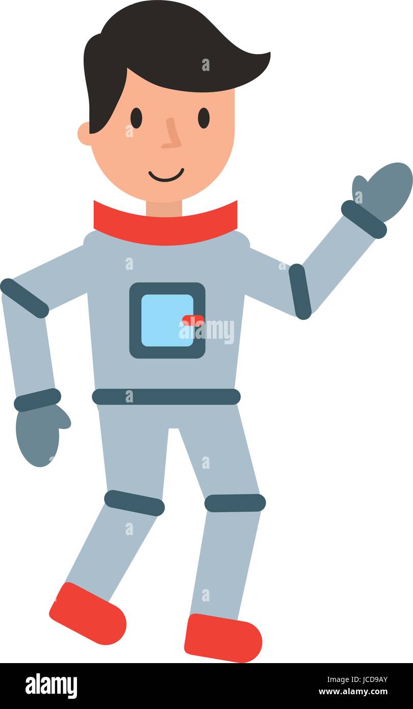 astronaut comic character icon Stock Vector Image & Art - Alamy