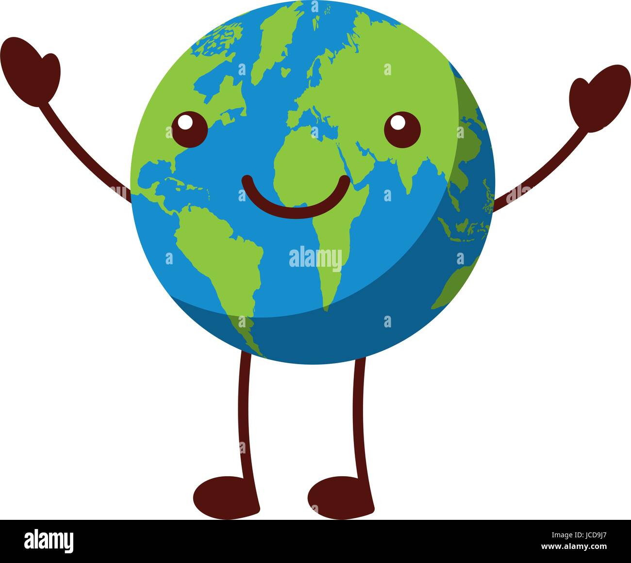 world planet earth comic character Stock Vector Image & Art - Alamy