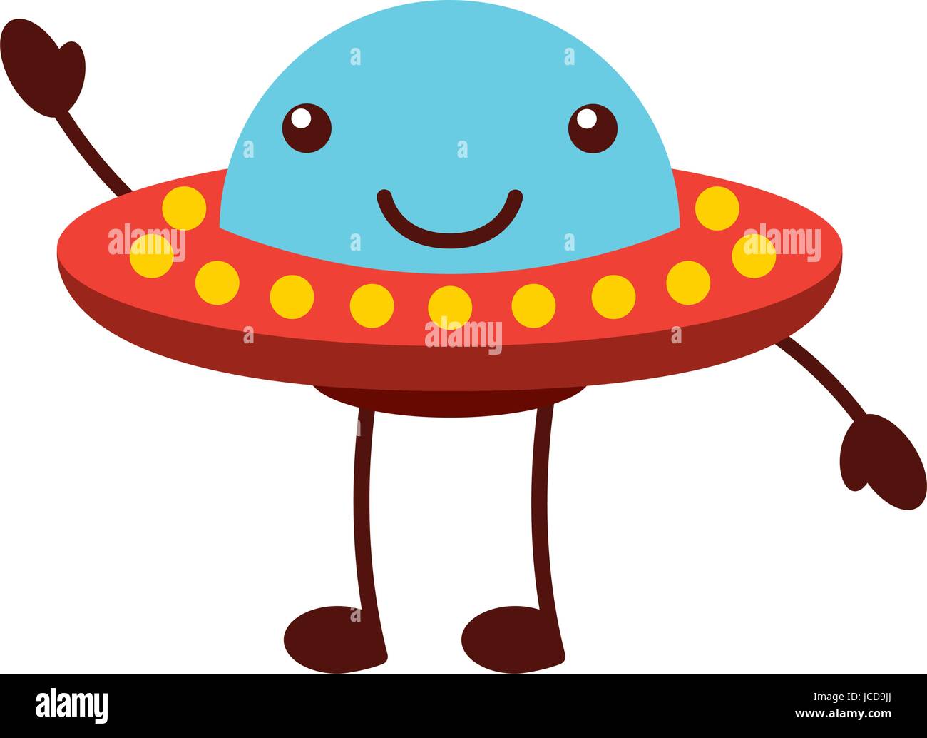 unidentified flying object comic character Stock Vector Image & Art - Alamy