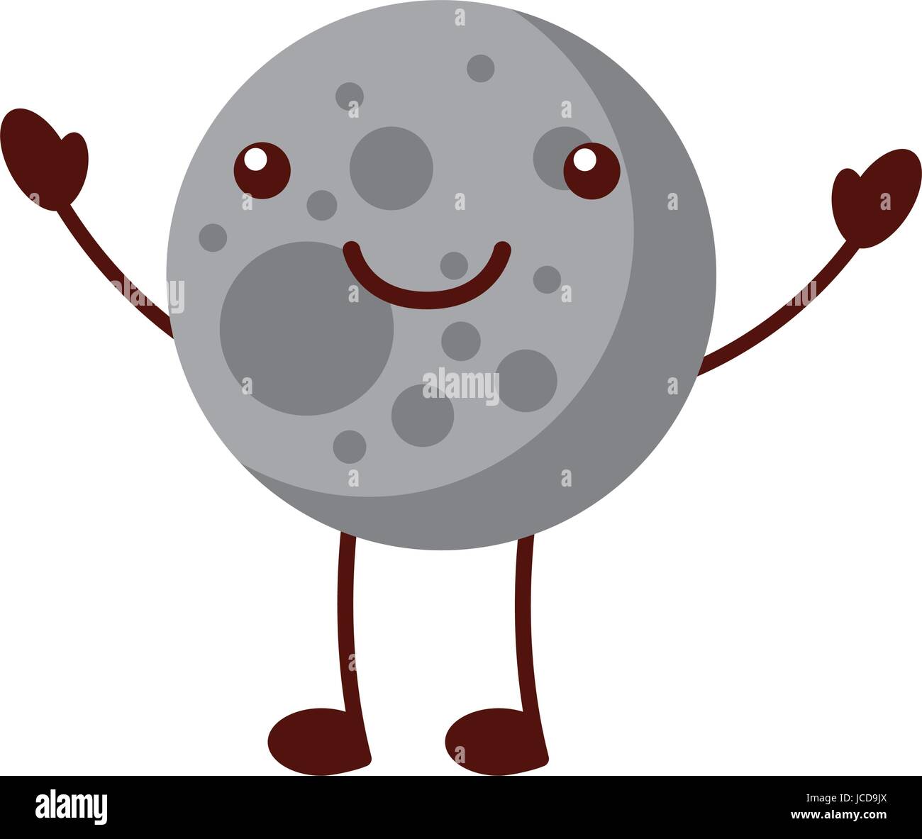 Image full moon face Stock Vector Images - Alamy