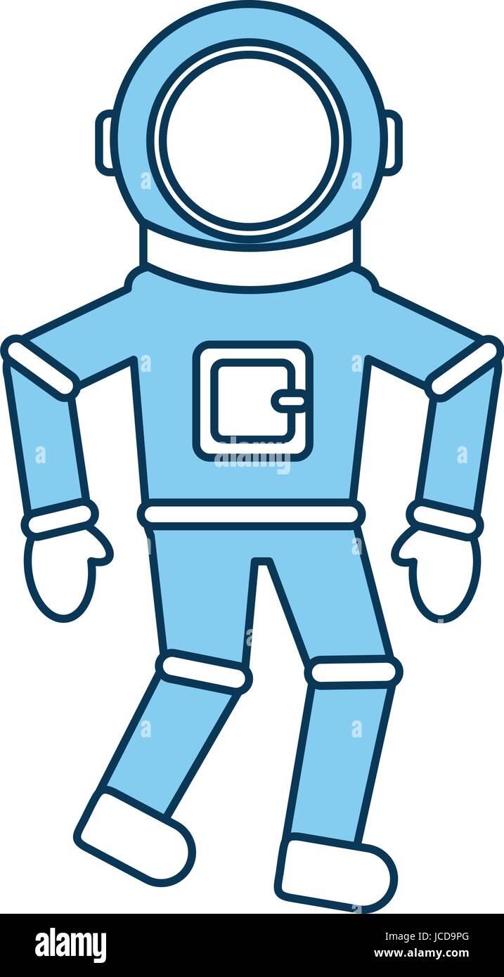 astronaut comic character icon Stock Vector Image & Art - Alamy