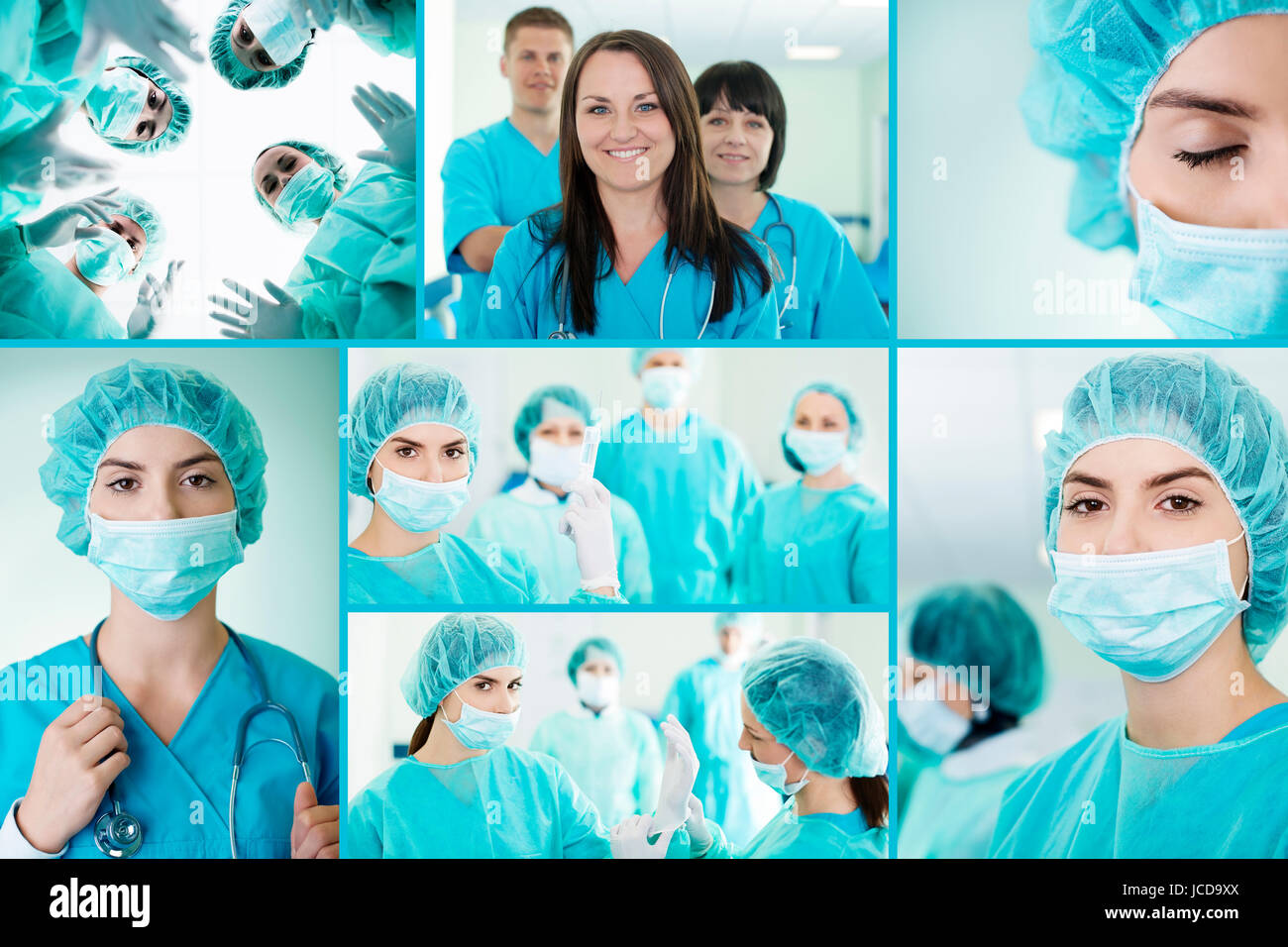 Successful medical team Stock Photo - Alamy