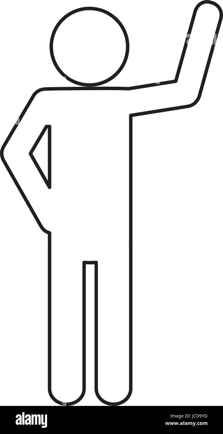 pictogram man design Stock Vector Image & Art - Alamy