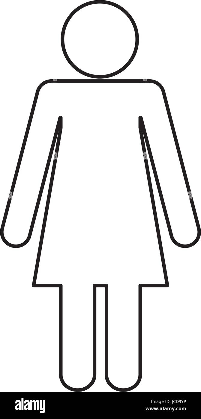 pictogram woman design Stock Vector Image & Art - Alamy