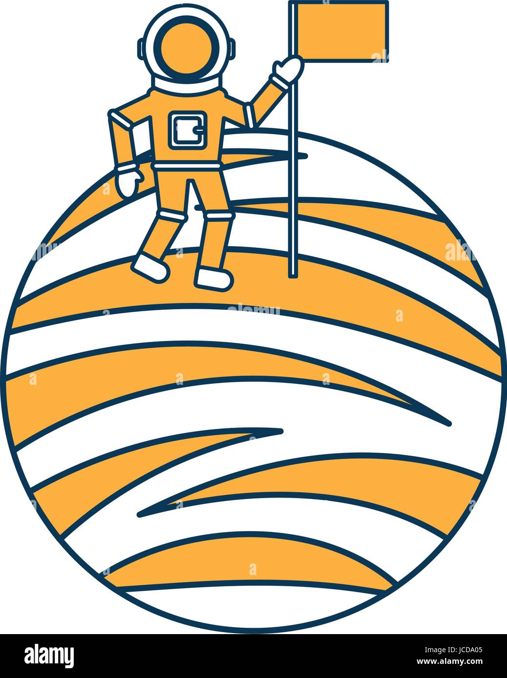 Astronaut in moon comic hi-res stock photography and images - Alamy