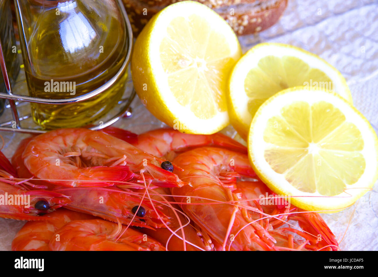 Fresh Australian king prawns Stock Photo - Alamy