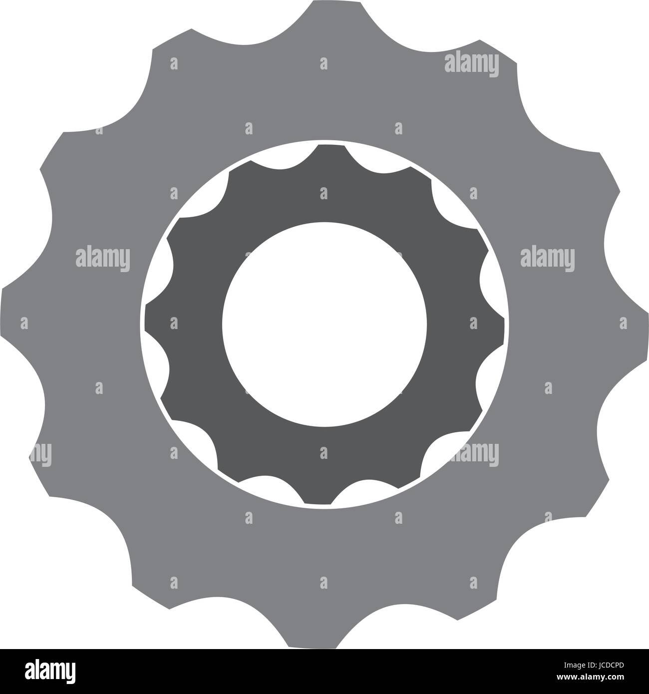 gear wheel icon Stock Vector Image & Art - Alamy
