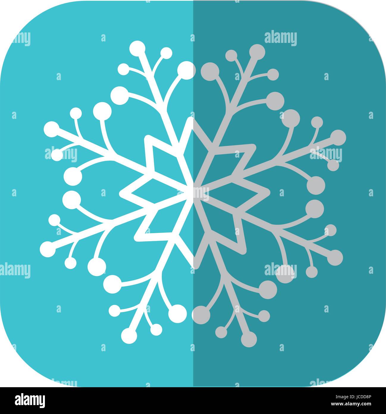 snowflake icon image Stock Vector Image & Art - Alamy