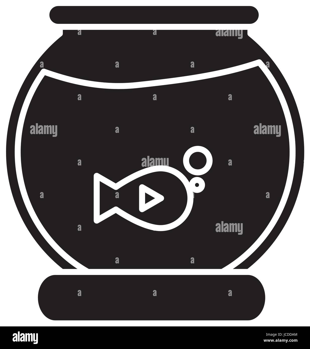 fishbowl icon image Stock Vector Image & Art - Alamy