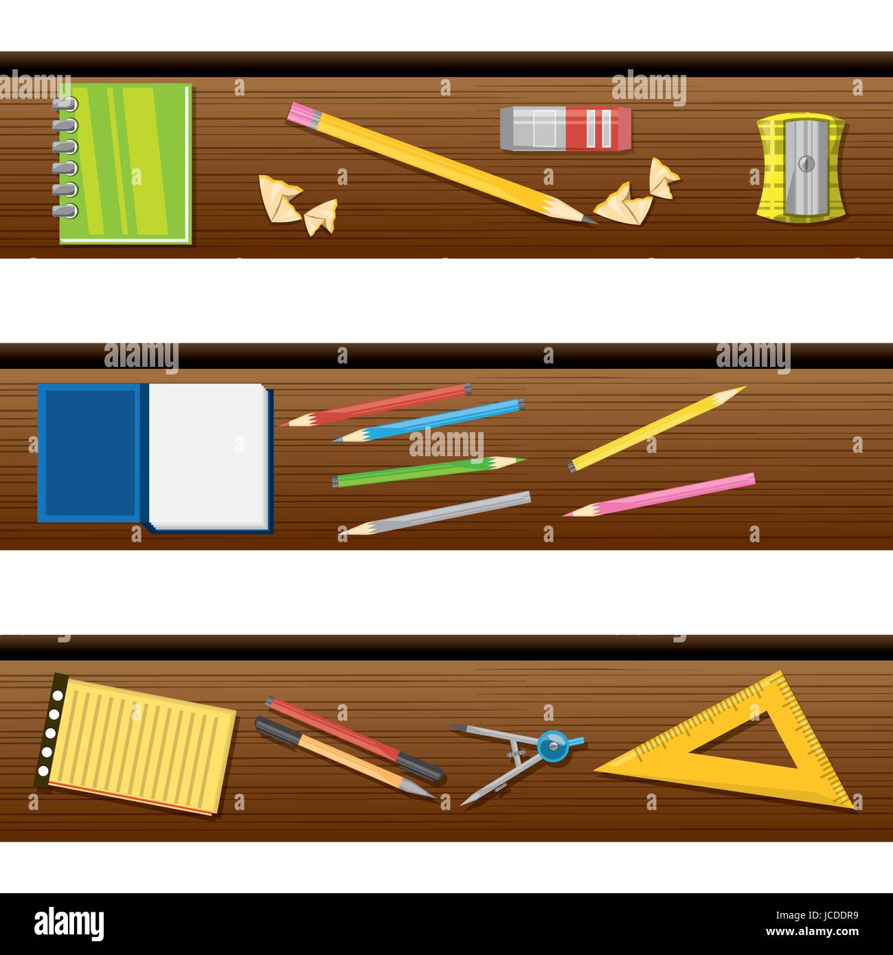 accesories school tools to study education Stock Vector Image & Art - Alamy