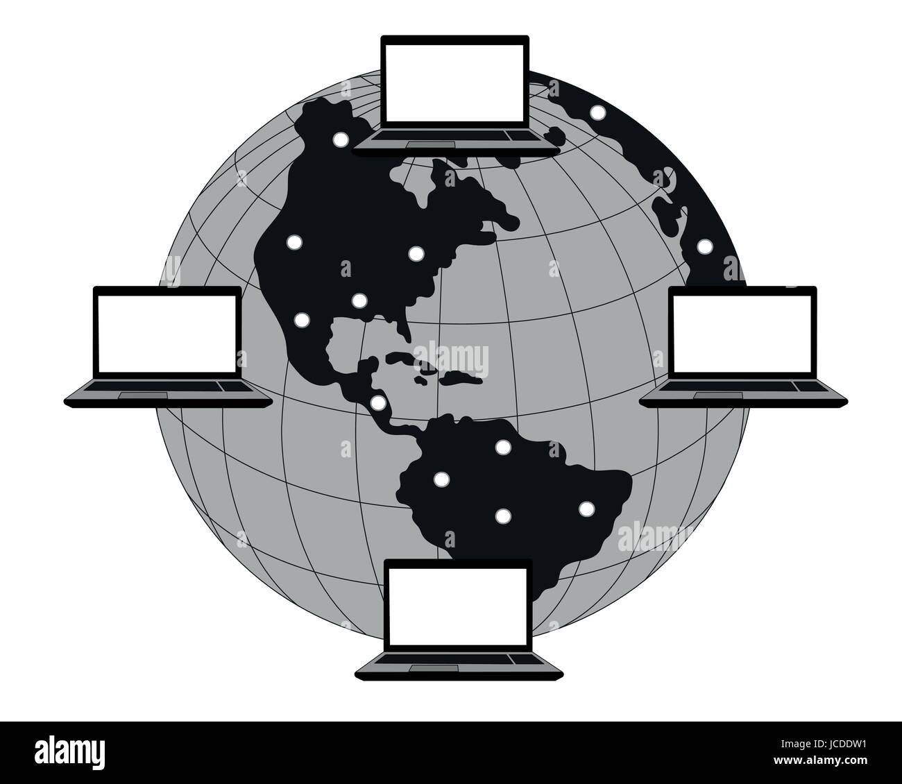 Computer network concept hi-res stock photography and images - Alamy