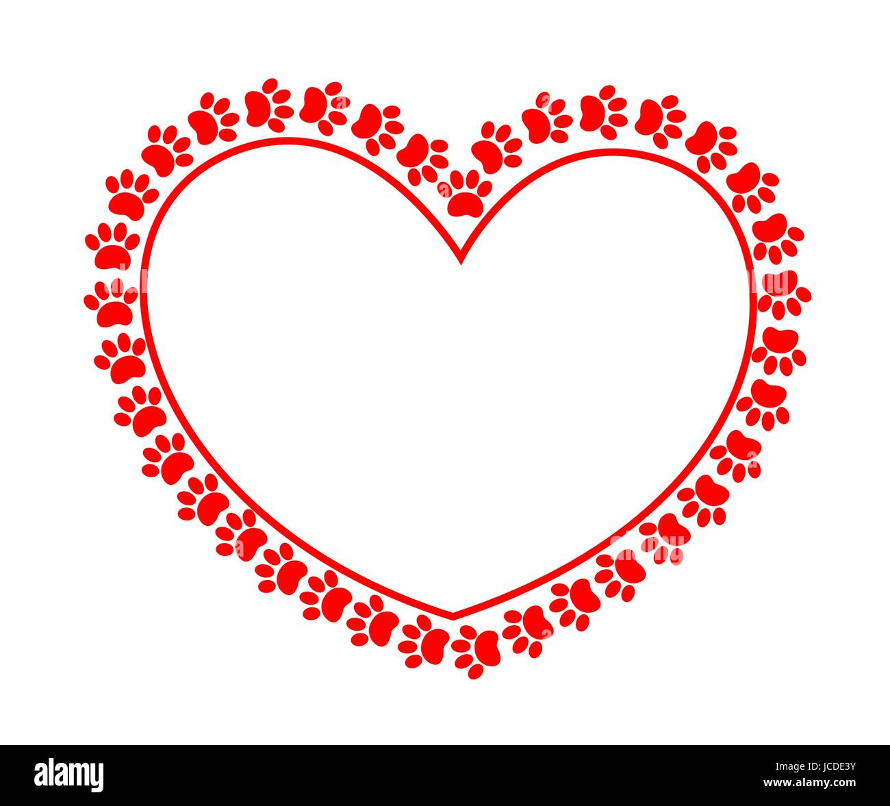 Empty heart Stock Vector Images - Alamy