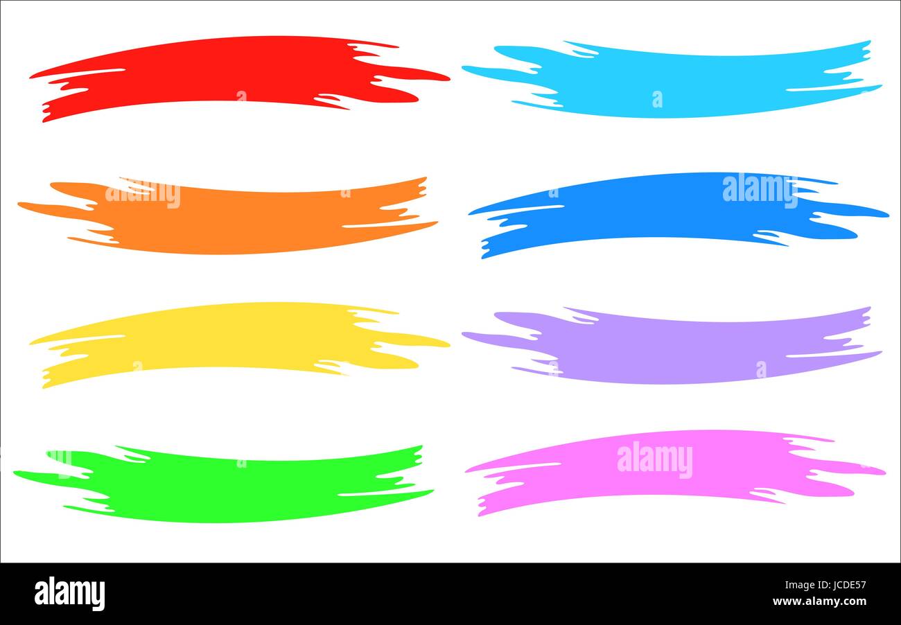 Paint vertical strokes Stock Vector Images - Alamy