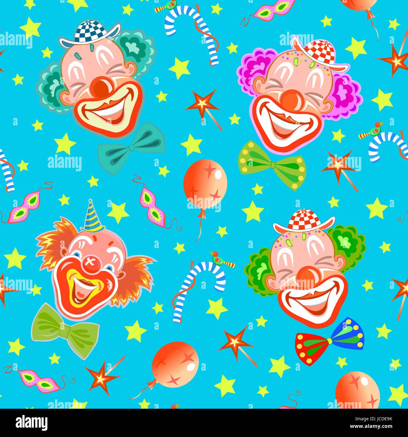 Laughing clowns Stock Vector Images - Alamy