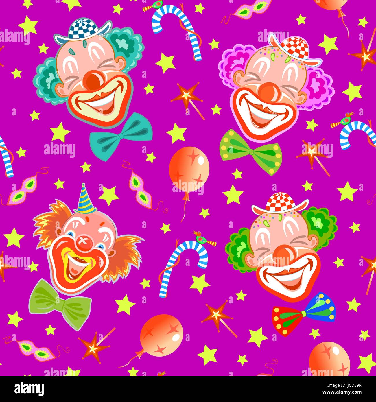 Circus clowns Stock Vector Images - Alamy