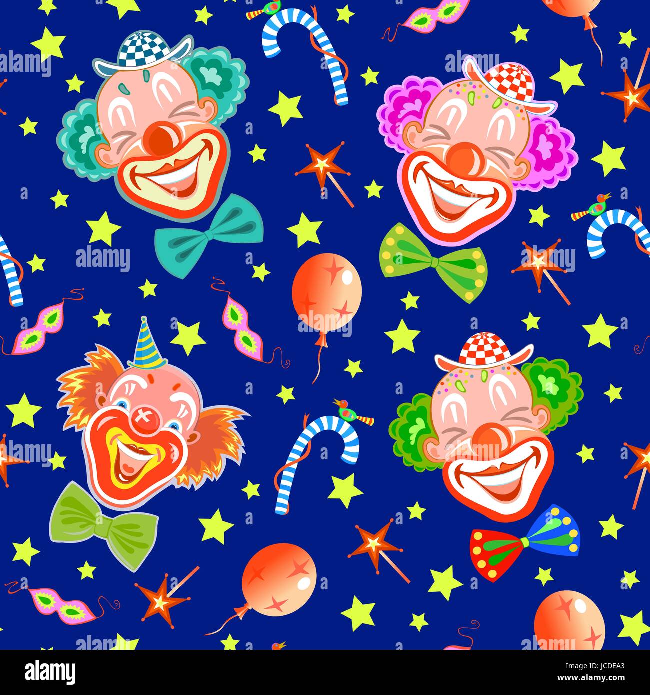 Cartoon clowns hi-res stock photography and images - Alamy