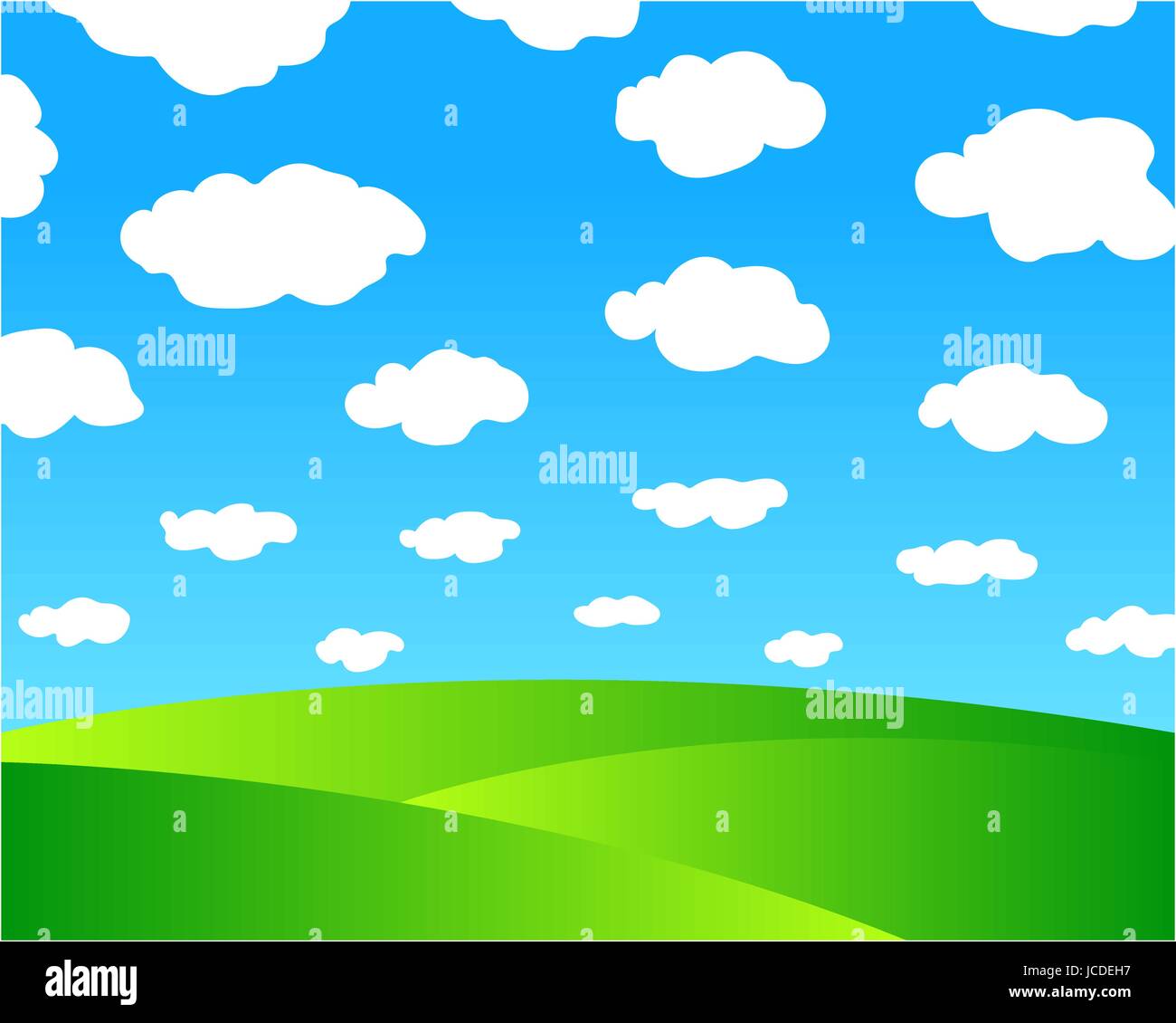Meadow view farm Stock Vector Images - Alamy
