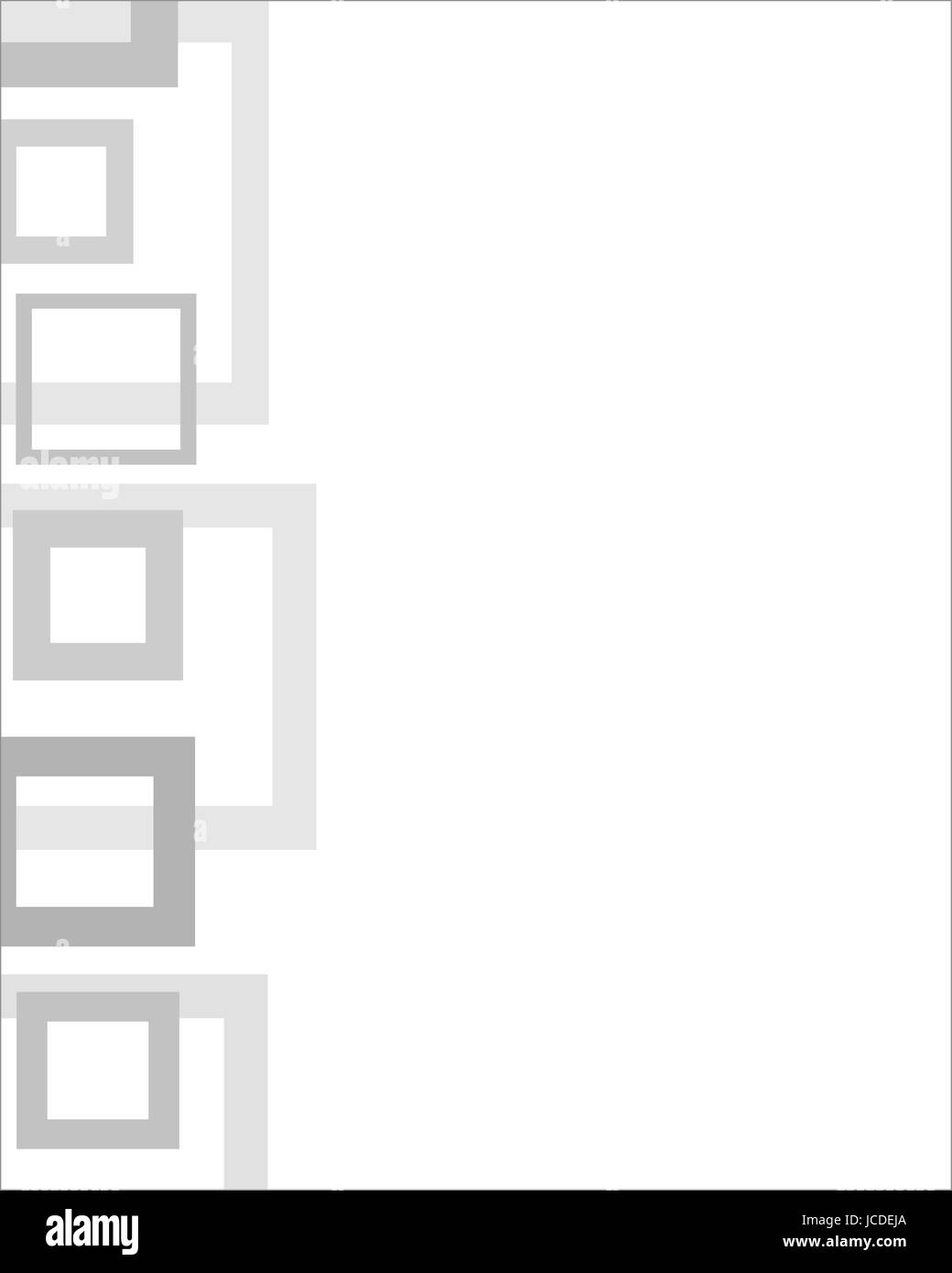 Book cover border geometric Black and White Stock Photos & Images - Alamy