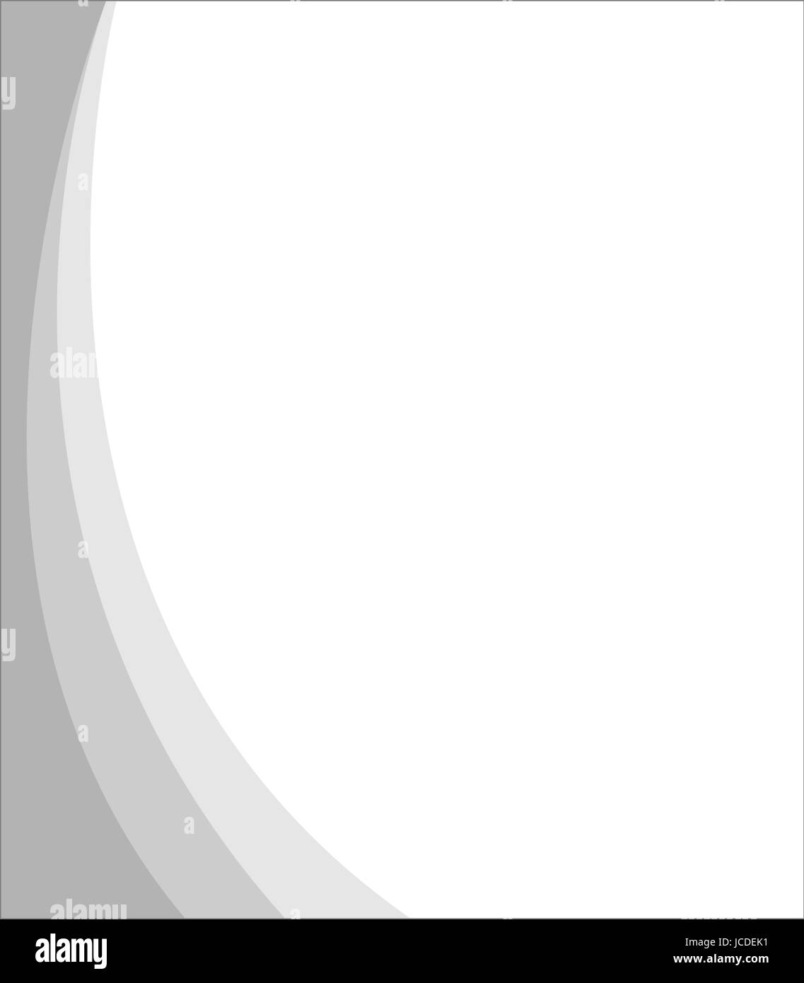 Gray curved lines wave frame with copy space for text Stock Vector ...